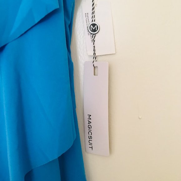 Magicsuit | Swim | Magicsuit Solid Dd Rita Tankini Azure Womens ...